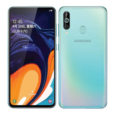 Samsung Galaxy A60 Dual-SIM SM-A6060 【6GB 64GB Seawater Blue海外版 SIMフリー ...