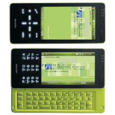 WILLCOM WS020SH Lime Tone|中古スマートフォン格安販売の【イオシス】