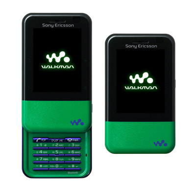 Walkman Phone，Xmini Green×Blue|中古ガラケー格安販売の【イオシス】
